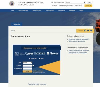 Trámites educativos en línea. Guías 2024.